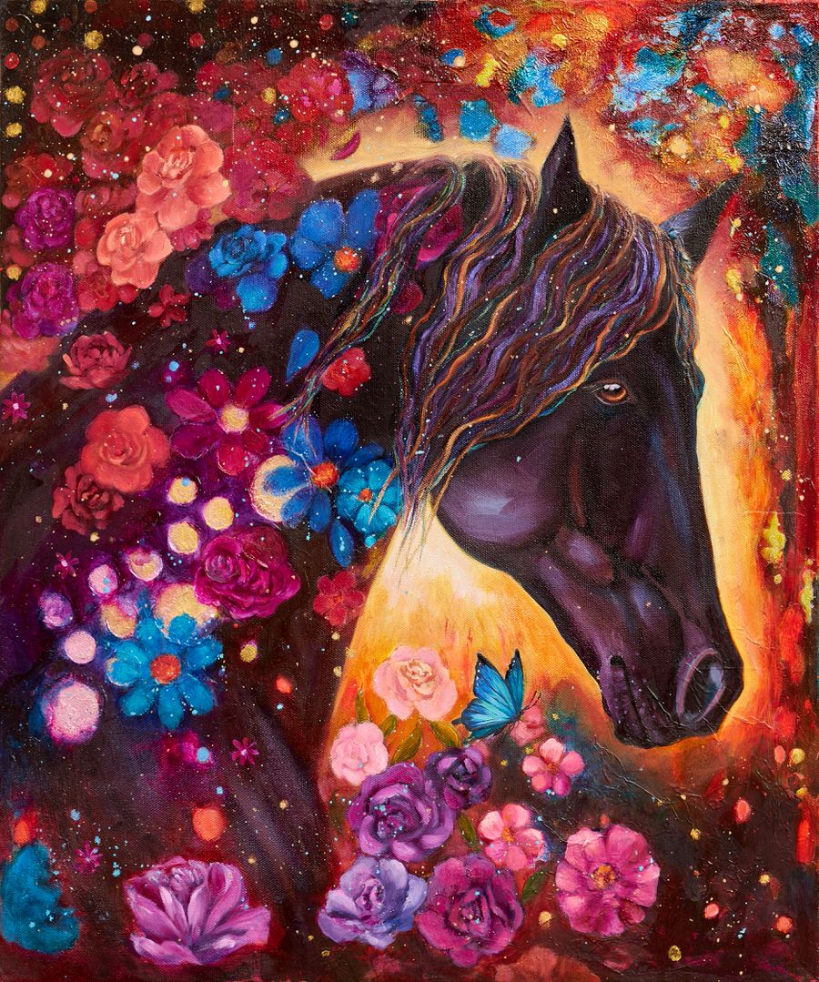 "Strength & vulnerability" Original artwork – Color Bay Art by Lana Wengerd